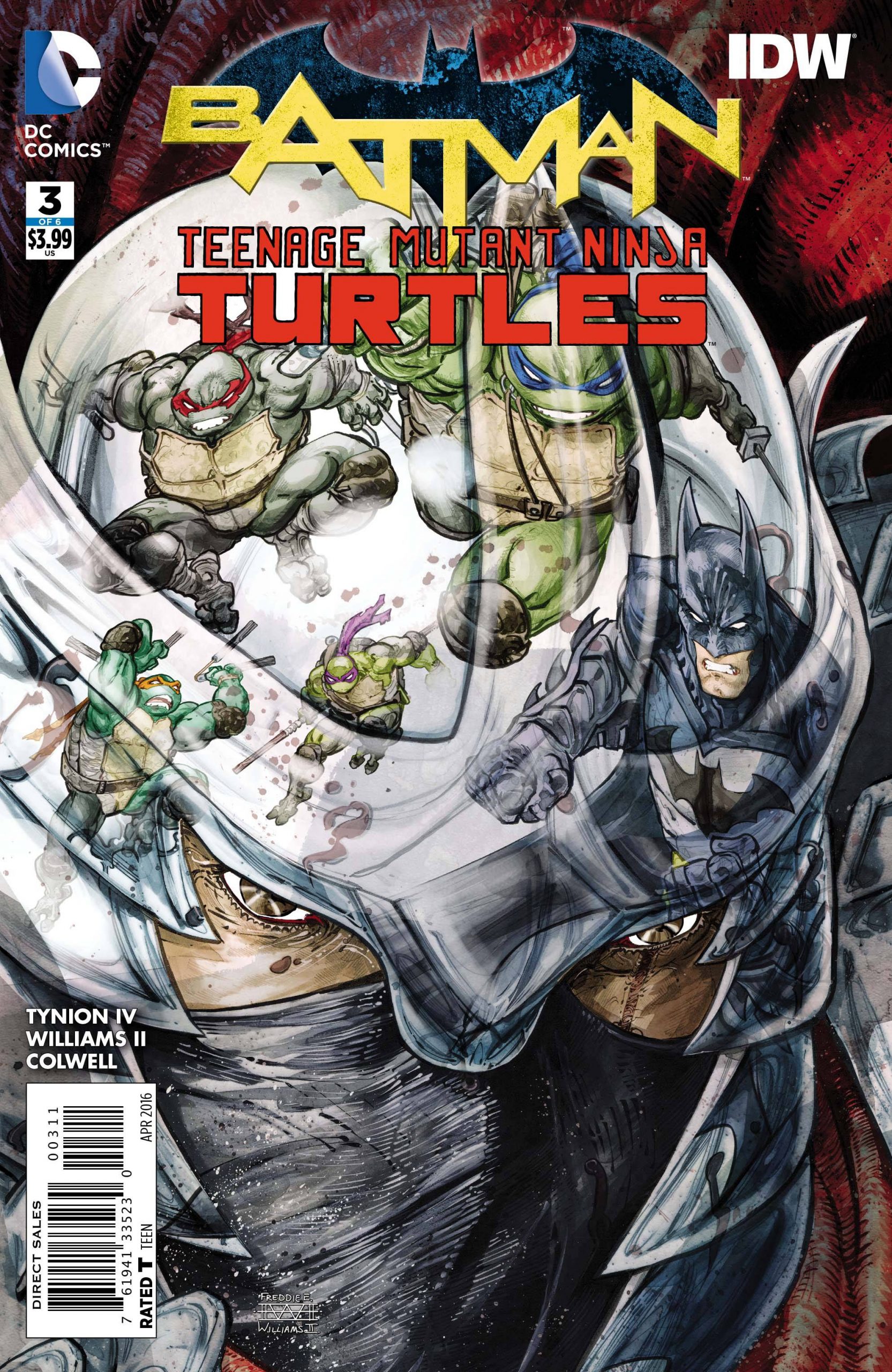 Batman / TMNT #3 : Totaly awsome team-up ! (Crossover DC Comics / IDW ...