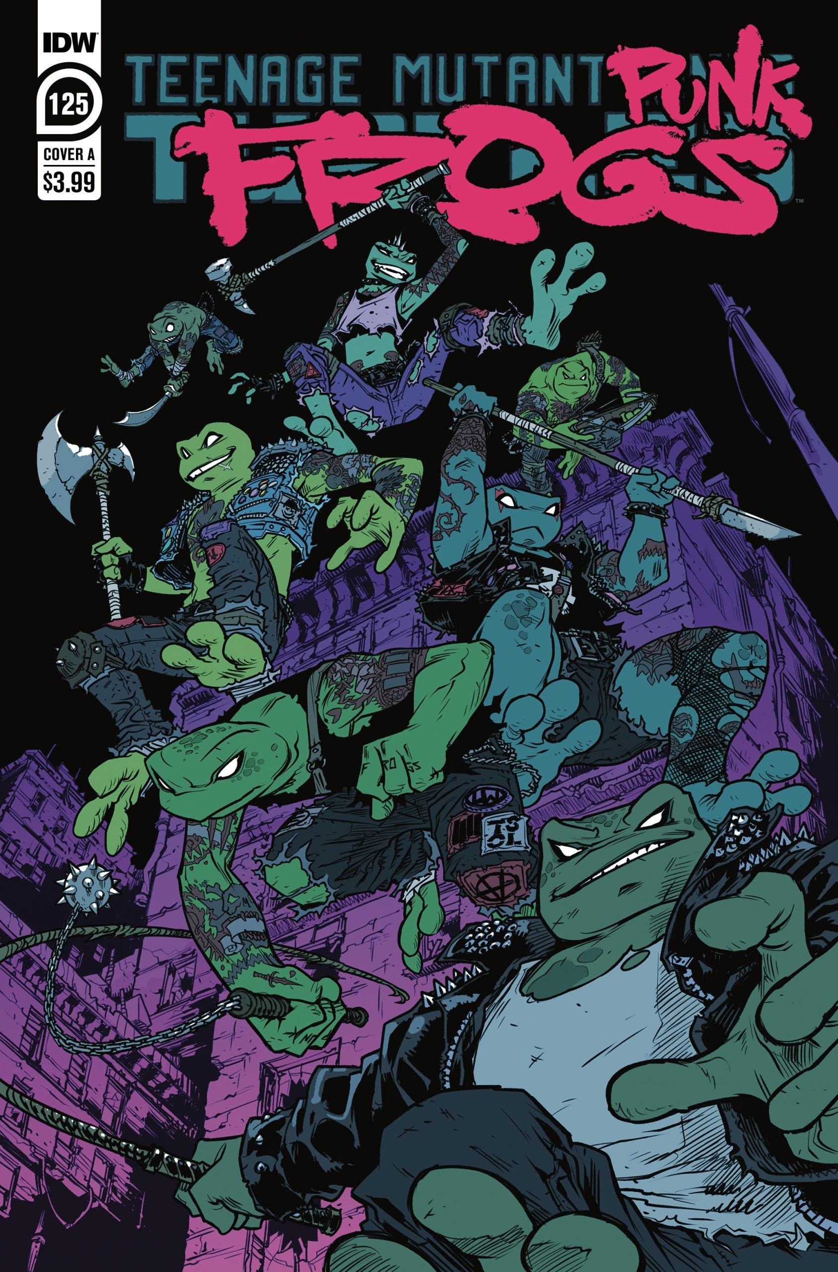 TMNT (Vol. 5) #125 (IDW Publishing) - Tortuepédia