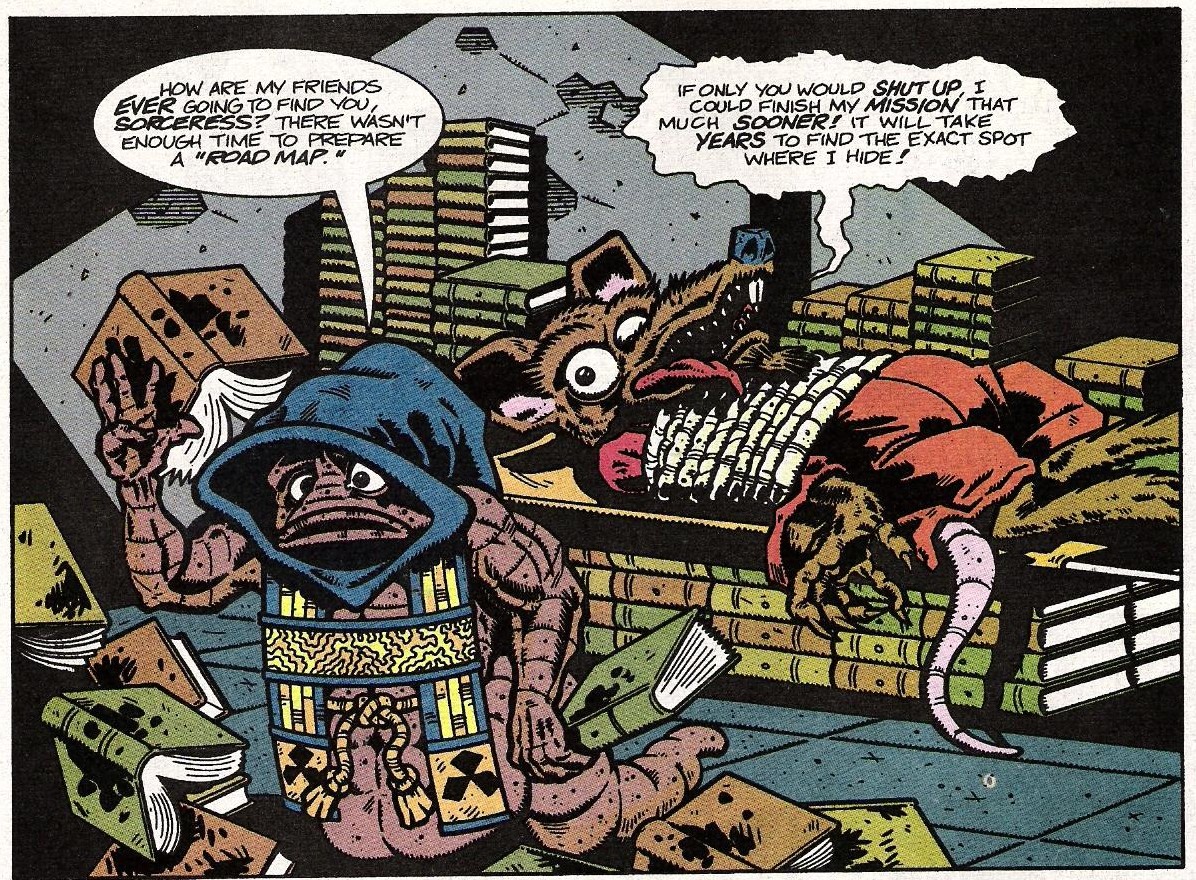 TMNT presents April O'Neil : The May East saga, part. 3 of 3 - Splinter ...