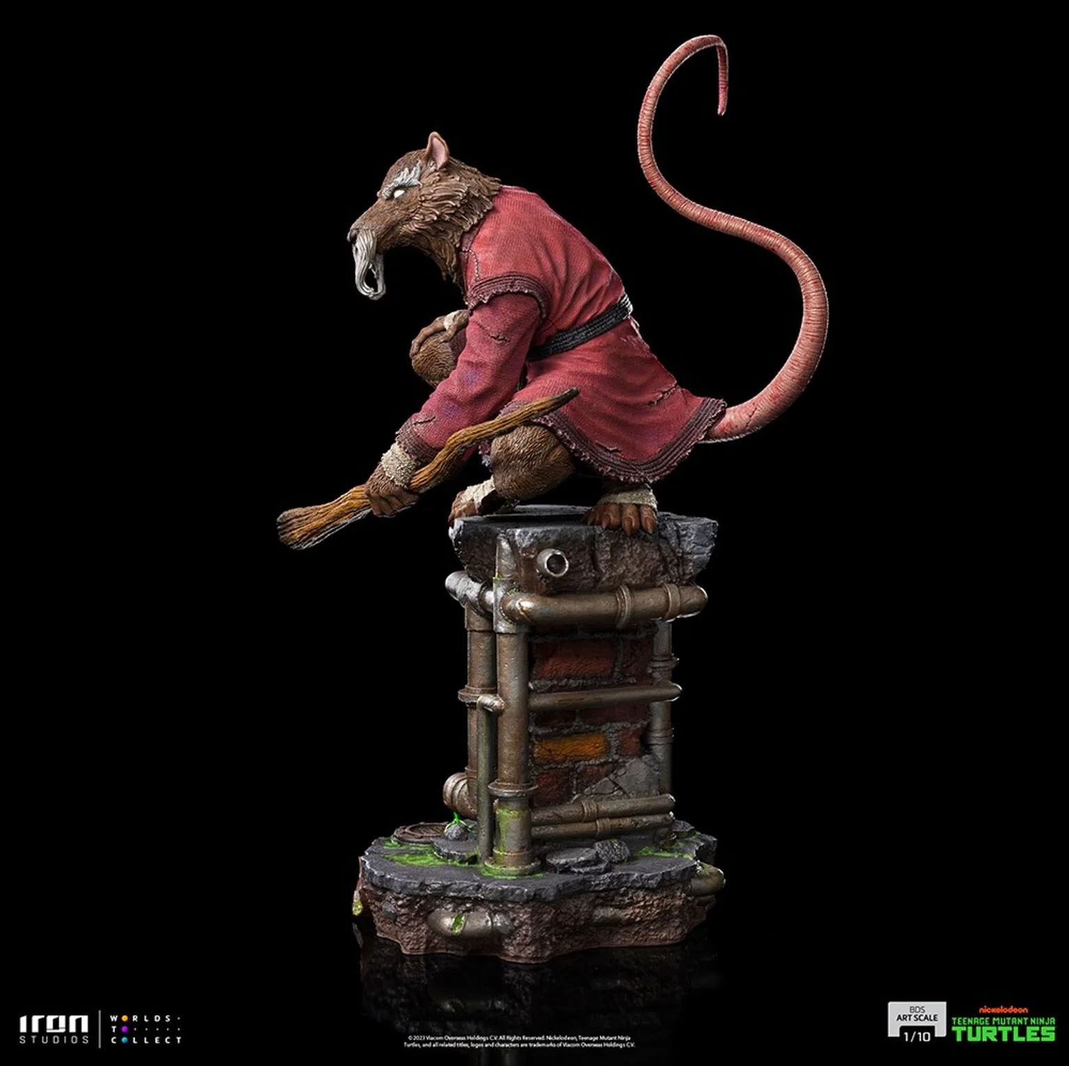 TMNT - BDS Art Scale 1/10 – Master Splinter (Iron Studios – Statuette ...