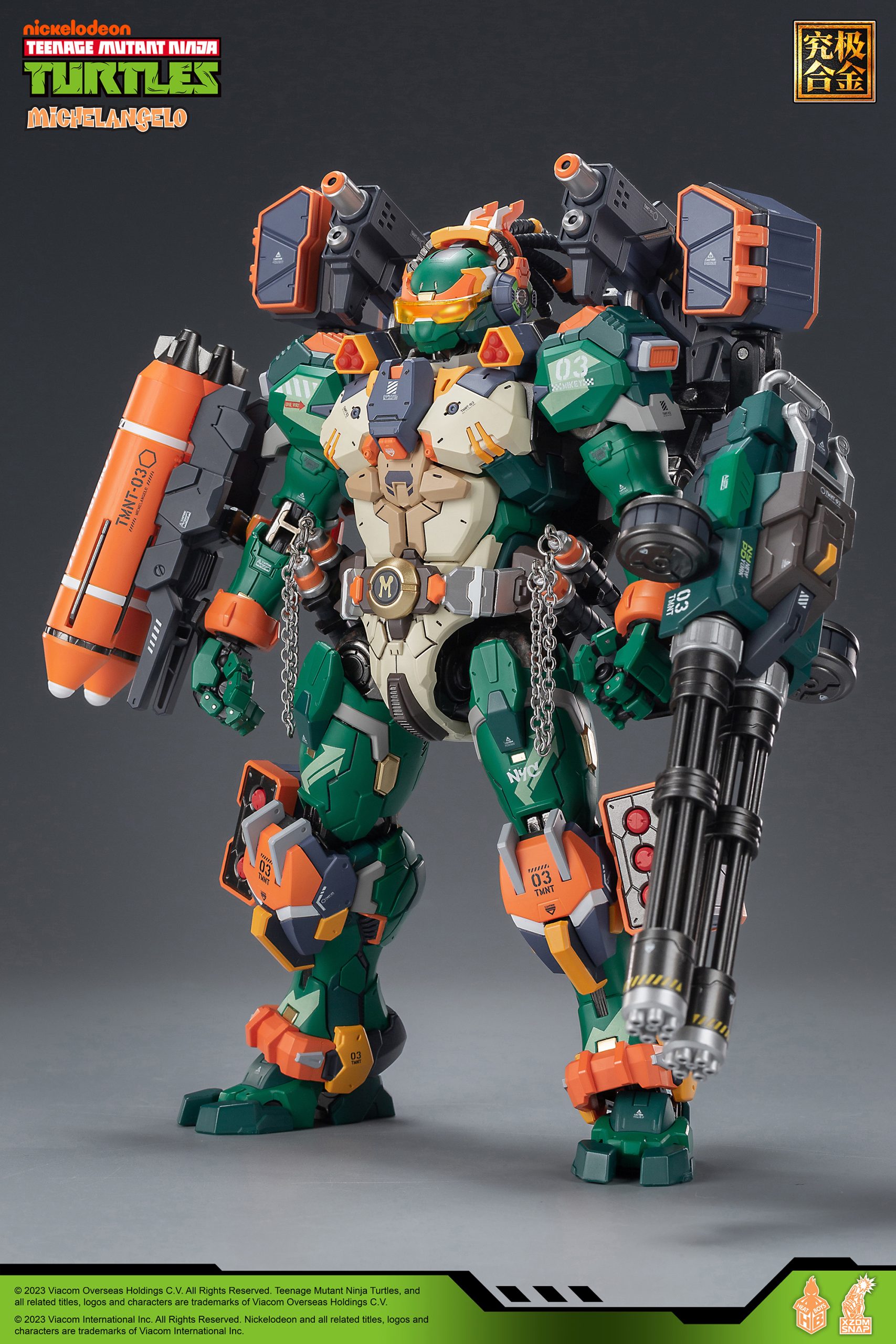 MechaHeat Teenage Mutant Ninja Turtles HB0014 Michelangelo (HeatBoys x ...