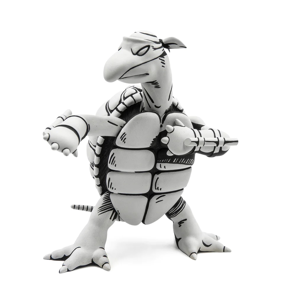 Bottleneck Gallery lance une statuette de la First turtle de Peter ...
