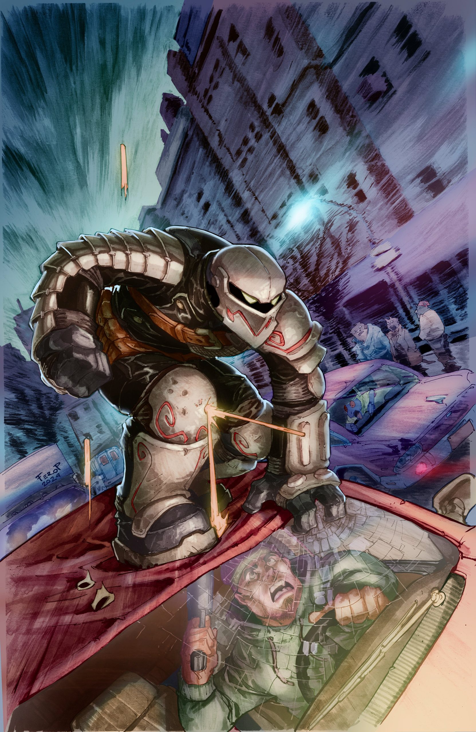 Teenage Mutant Ninja Turtles - Nightwatcher (IDW Publishing) - Tortuepédia