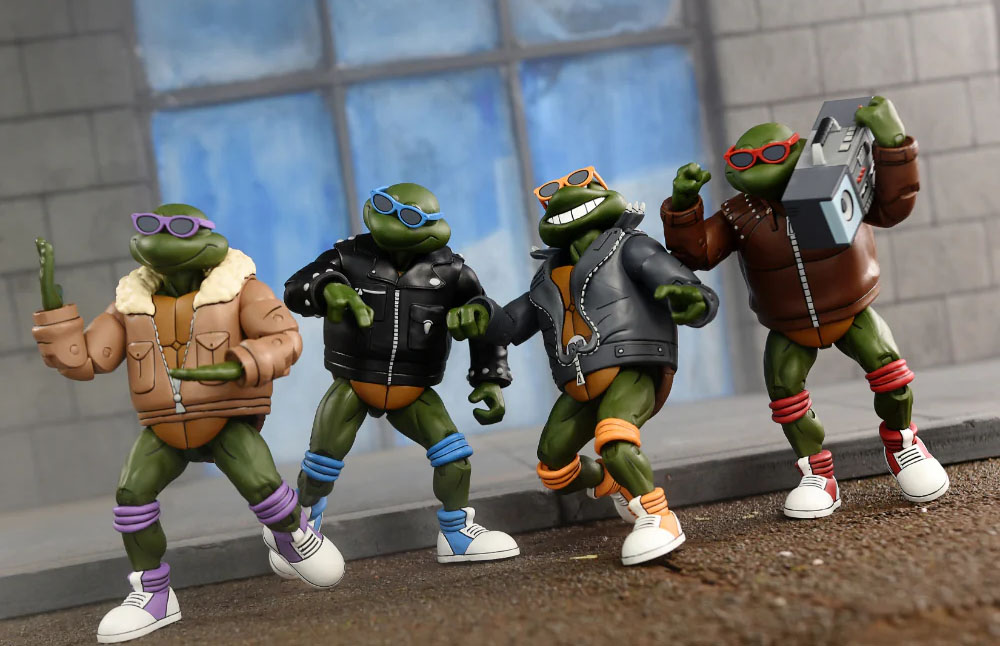 TMNT original cartoon series - Punk Leonardo (NECA – Figurine 2024 ...