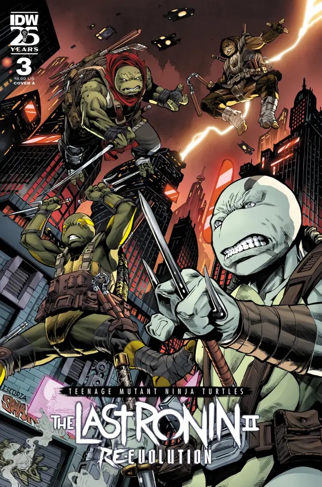 TMNT - The last ronin II : Re Evolution #3 (IDW Publishing) - Tortuepédia