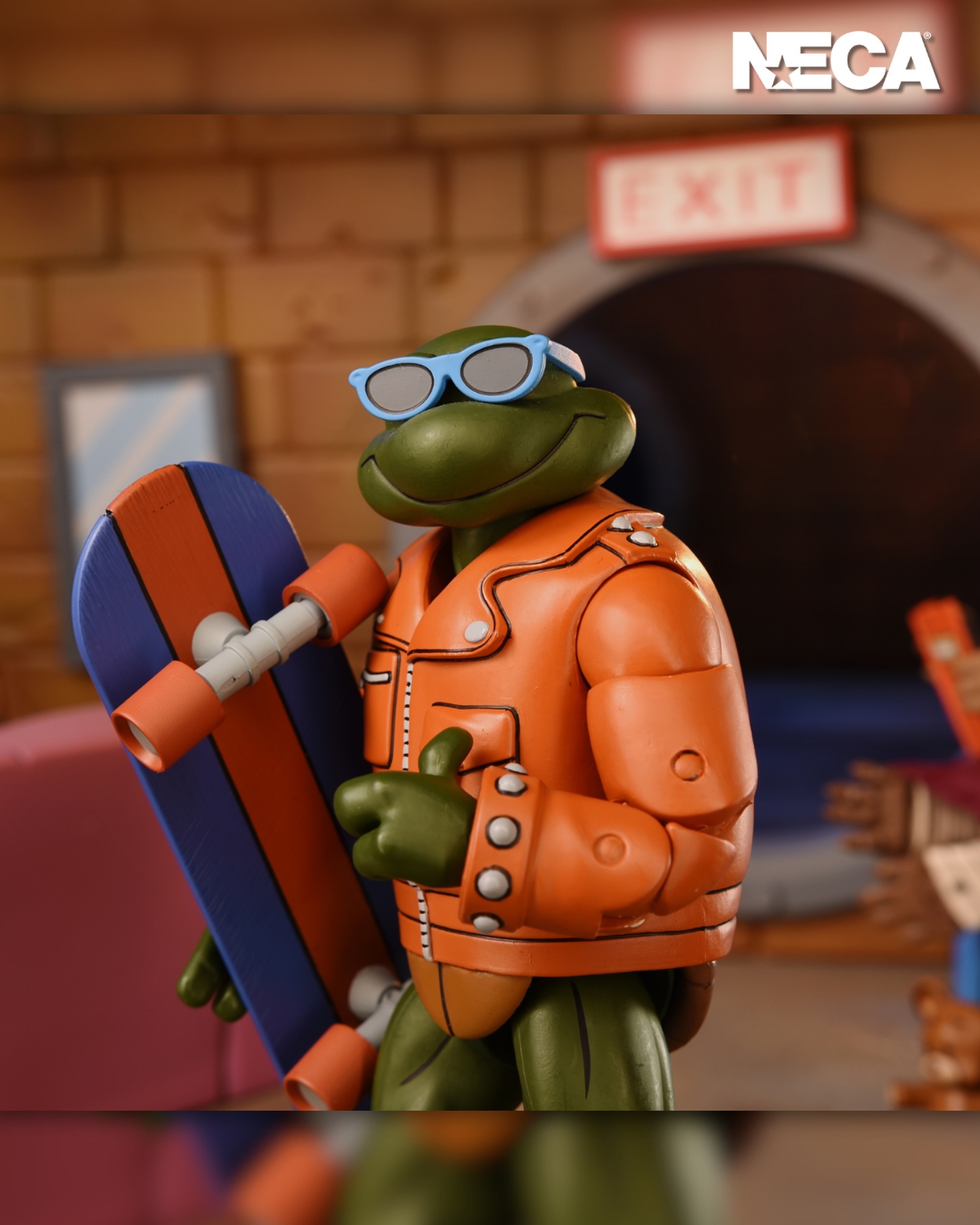 TMNT original cartoon series - Punk Leonardo 2-pack (NECA – Figurine ...