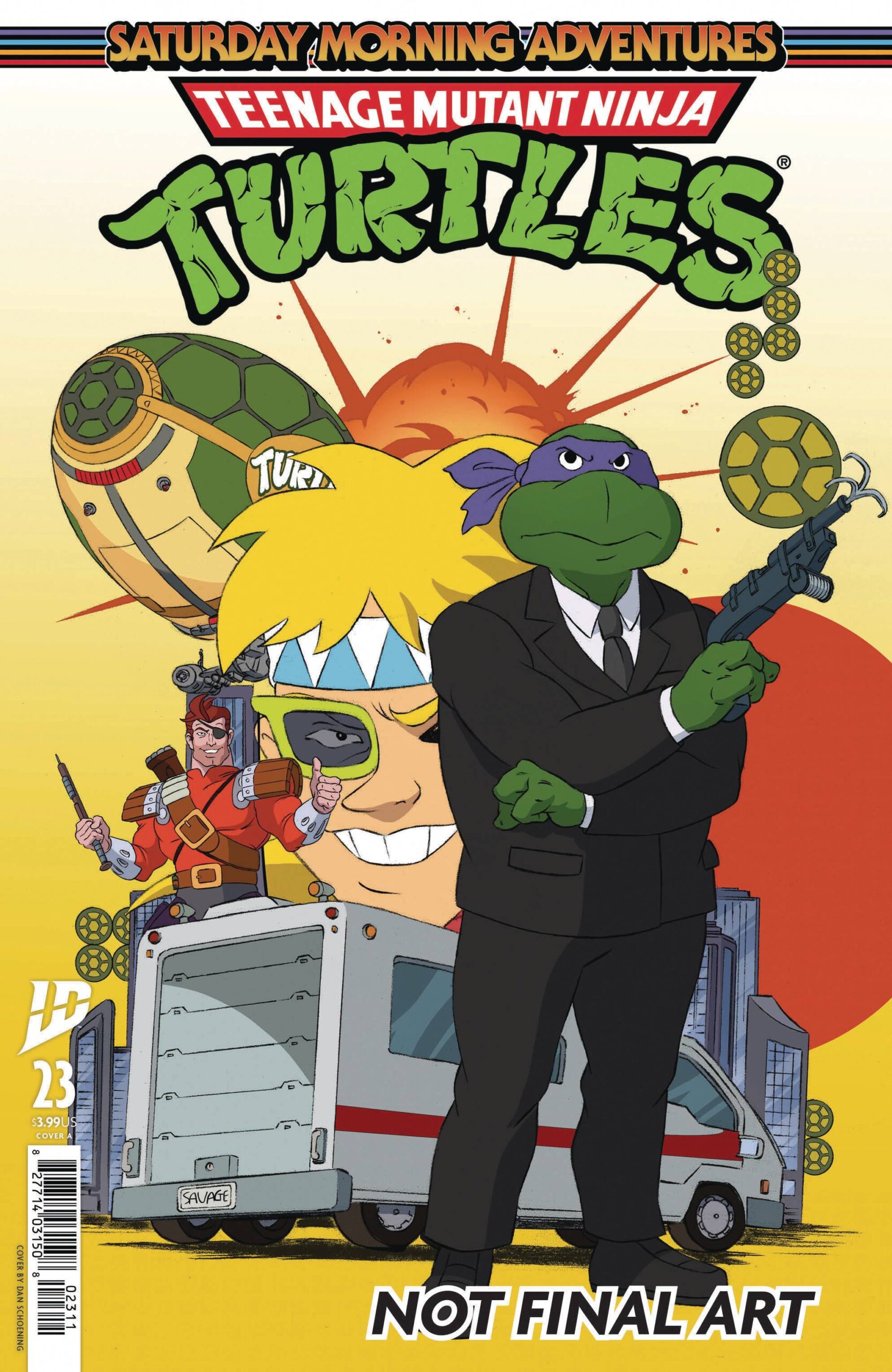 Teenage Mutant Ninja Turtles : Saturday Morning Adventures #23 (IDW ...