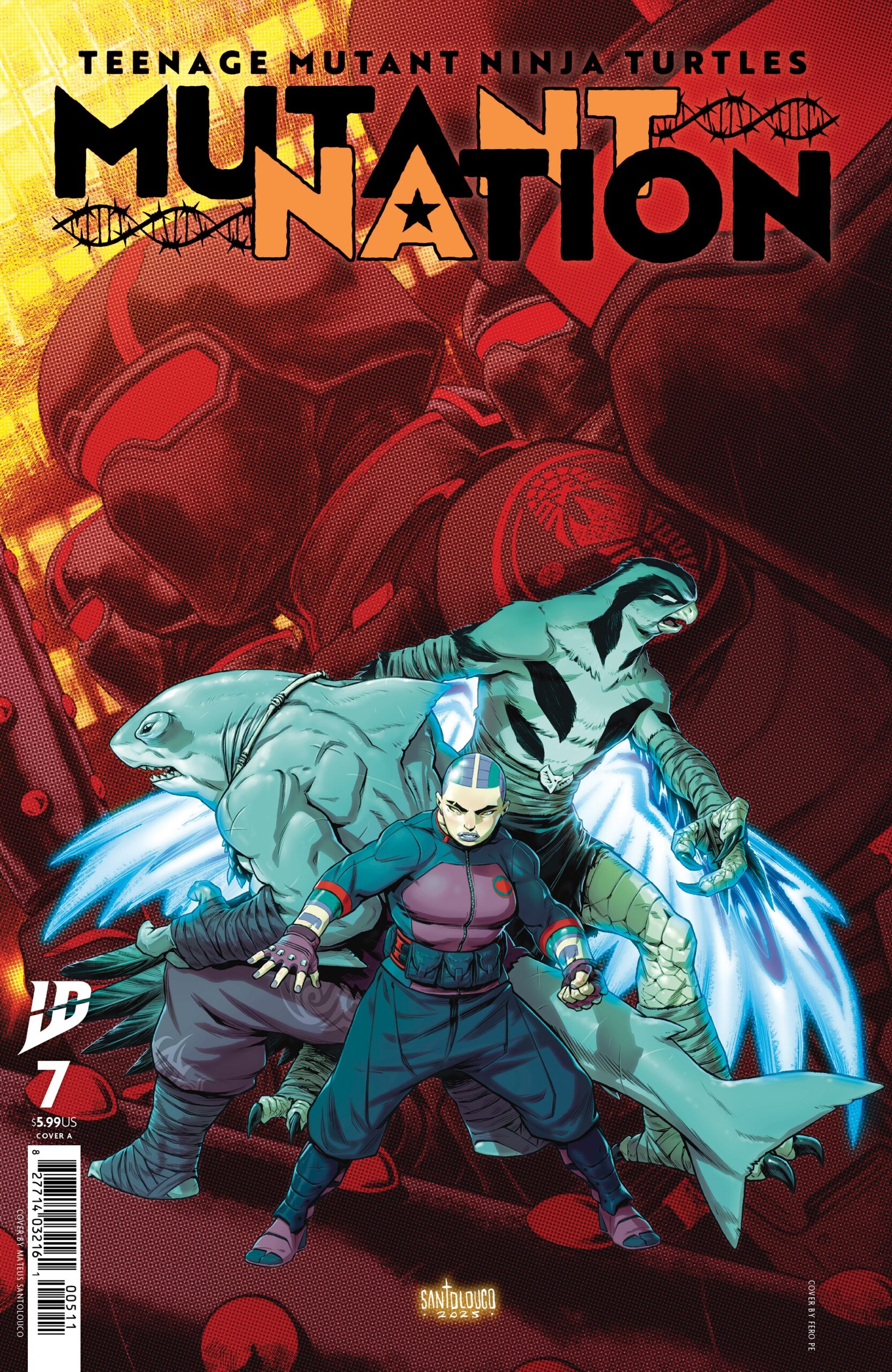 Teenage Mutant Ninja Turtles - Mutant Nation #7 : One hale of an ...