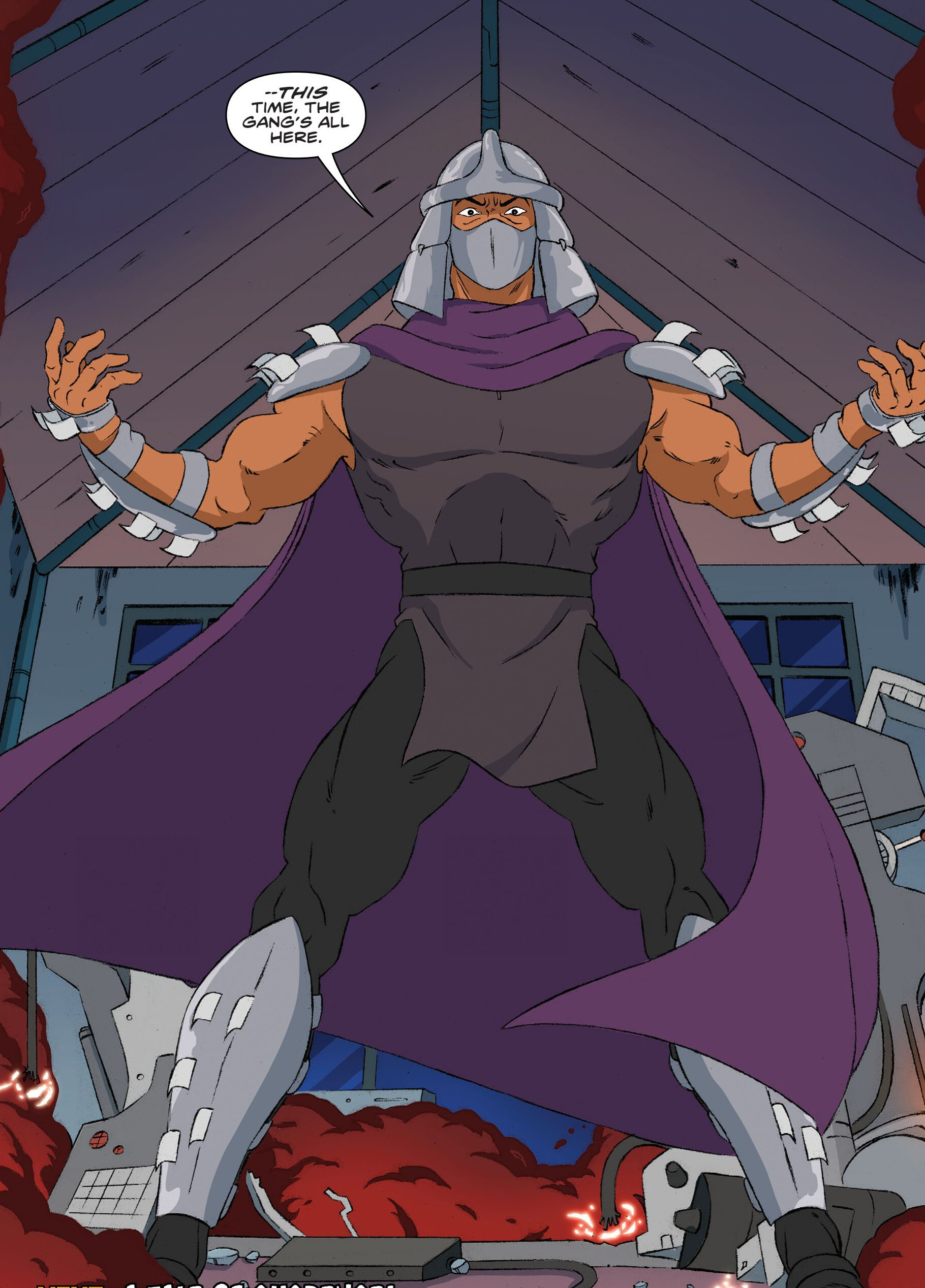 Oroku Saki / Shredder (Saturday morning adventures – IDW Publishing ...