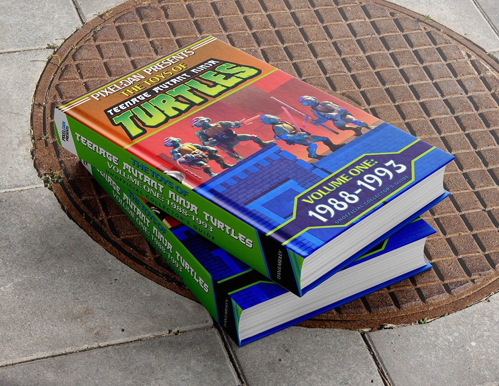 Pixel Dan annonce une collection de livres sur les figurines Tortues ...