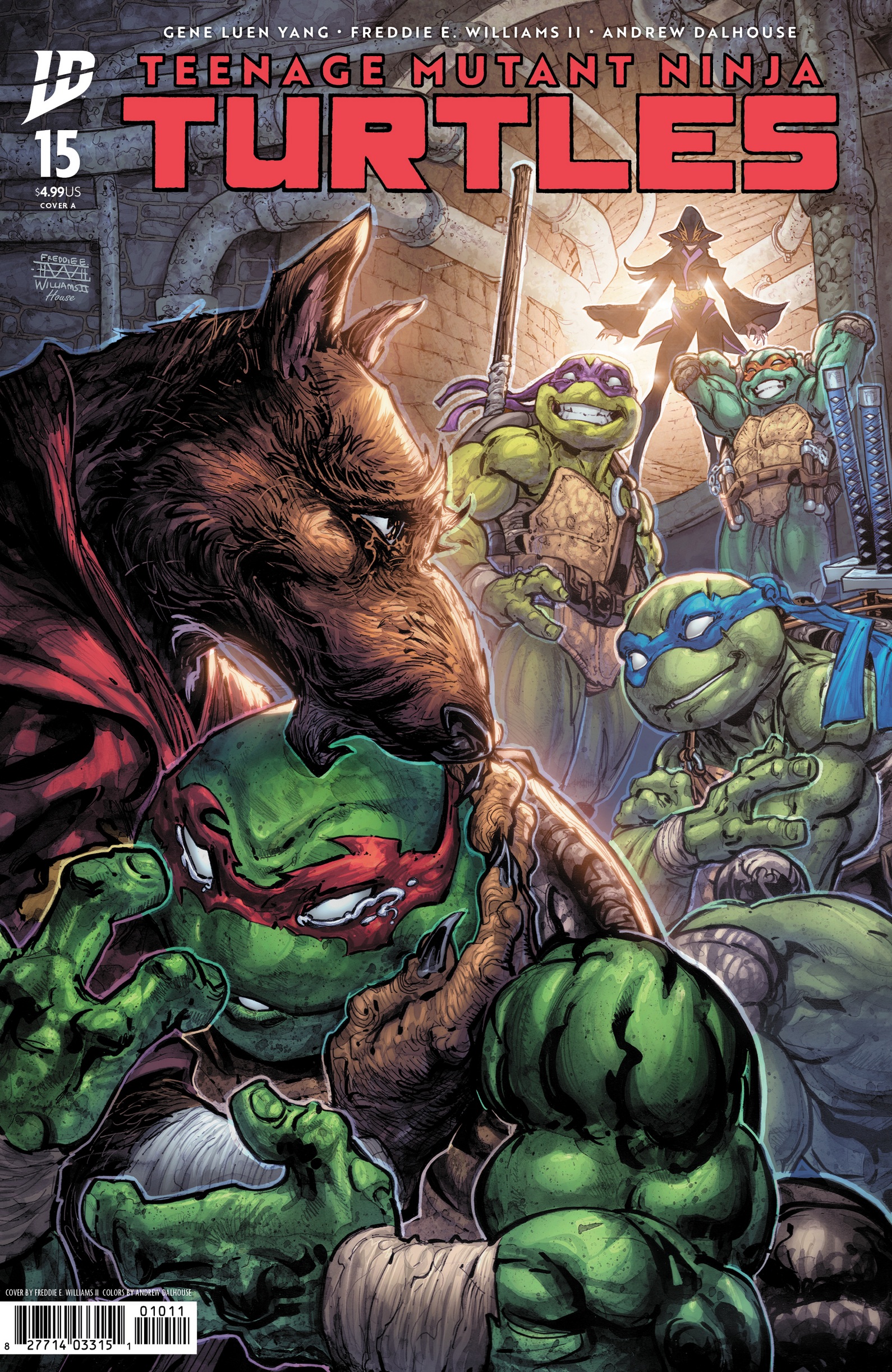 TMNT (Vol. 6) #15 (IDW Publishing) - Tortuepédia